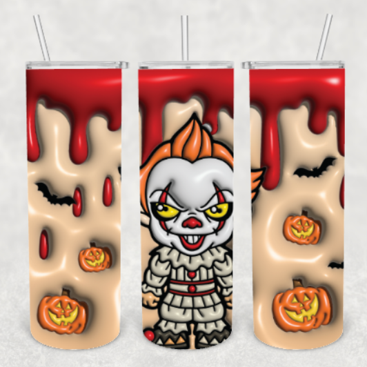 Penny Wise | 3d | Halloween | Ready to Press Sublimation Design | Subl ...