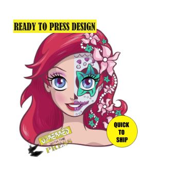 Disney Princess | Ready to Press Sublimation Design | Sublimation Tran ...