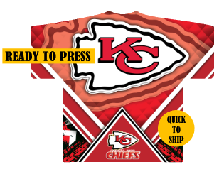 Chiefs (All Over Transfer Sheet) | Sublimation | We Print You Press ...