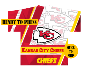 Chiefs (All Over Transfer Sheet) | Sublimation | We Print You Press ...