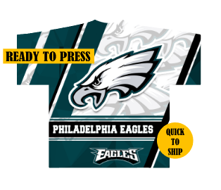 Eagles (All Over Transfer Sheet) | Sublimation | We Print You Press ...