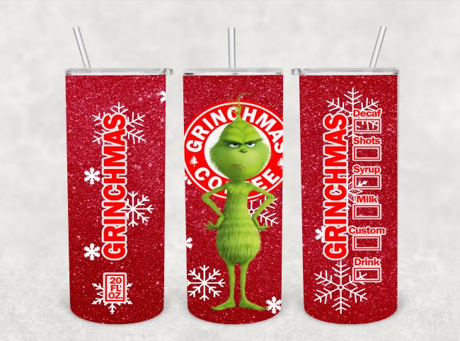 Grinch Christmas | Ready to Press Sublimation Design | Sublimation Tra ...