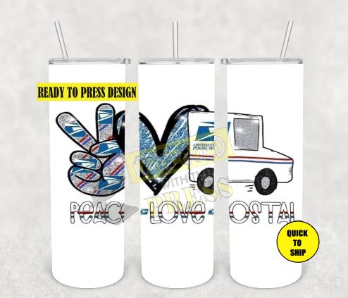 USPS | Ready to Press Sublimation Design | Sublimation Transfer | Obse ...